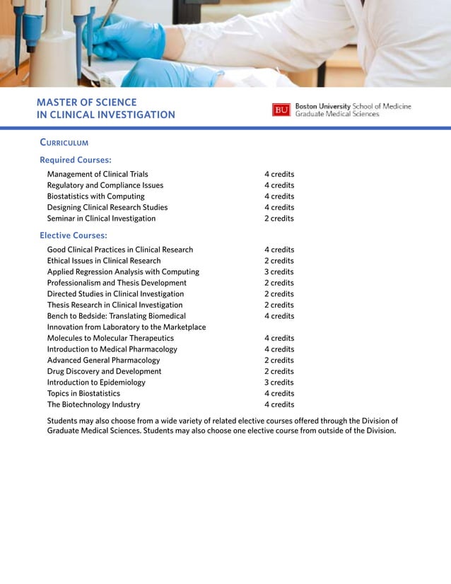 BUSM Clinical Investigation Brochure | PDF | Professional School ...