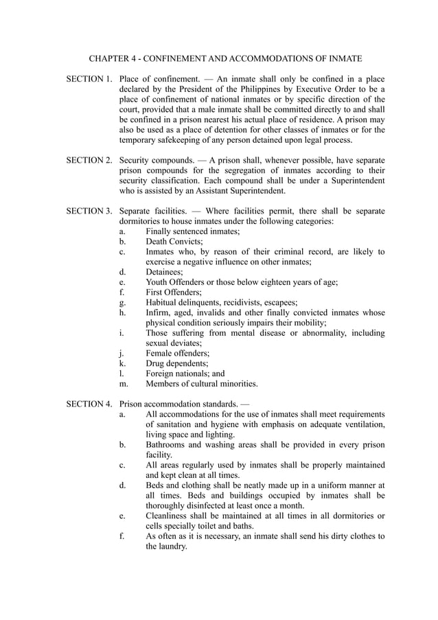 Bucor manual of operations | PDF