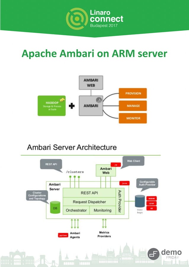 Apache Ambari on ARM Server - Linaro Connect | PDF | Computing | Technology & Computing