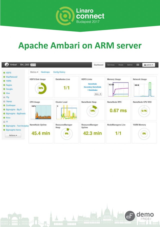 Apache Ambari on ARM Server - Linaro Connect | PDF | Computing | Technology & Computing