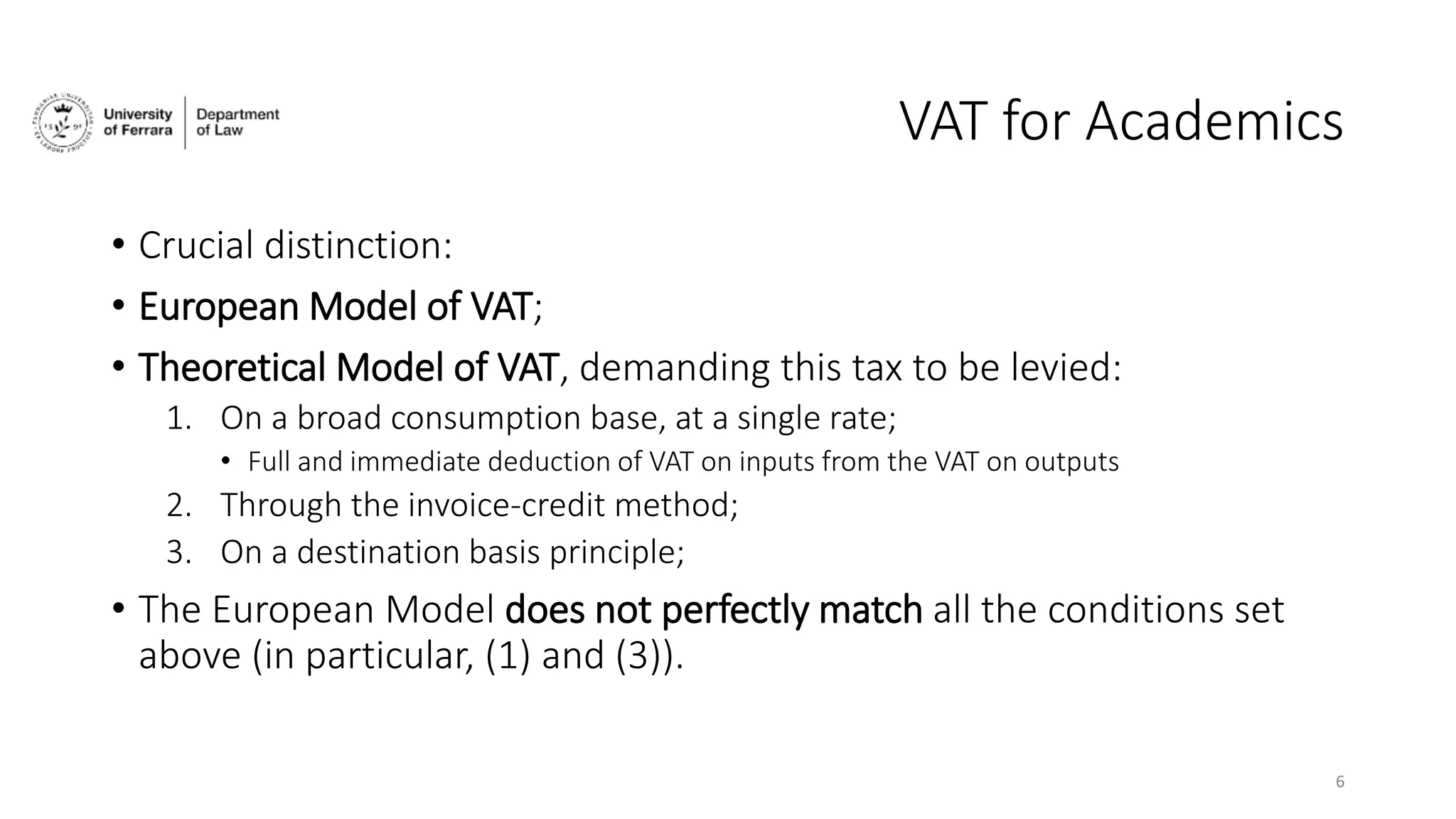 European Value Added Tax - Introduction | PPTX