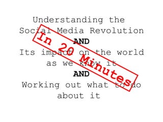 The social media revolution | PPT