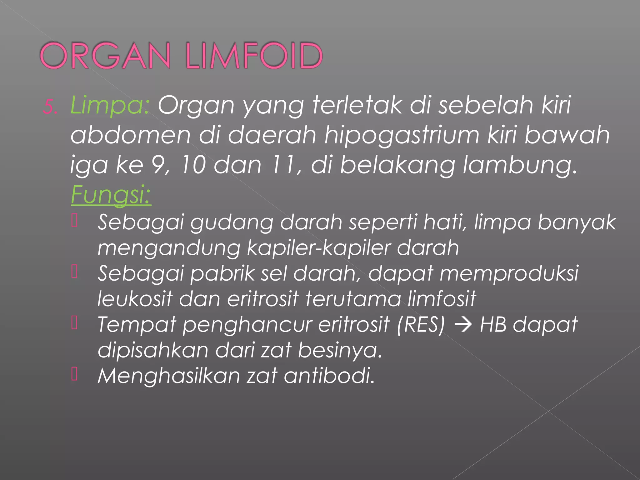 anatomi sistem limfatik | PPT