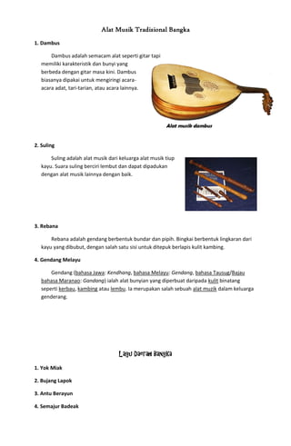 Budaya bangka | PDF