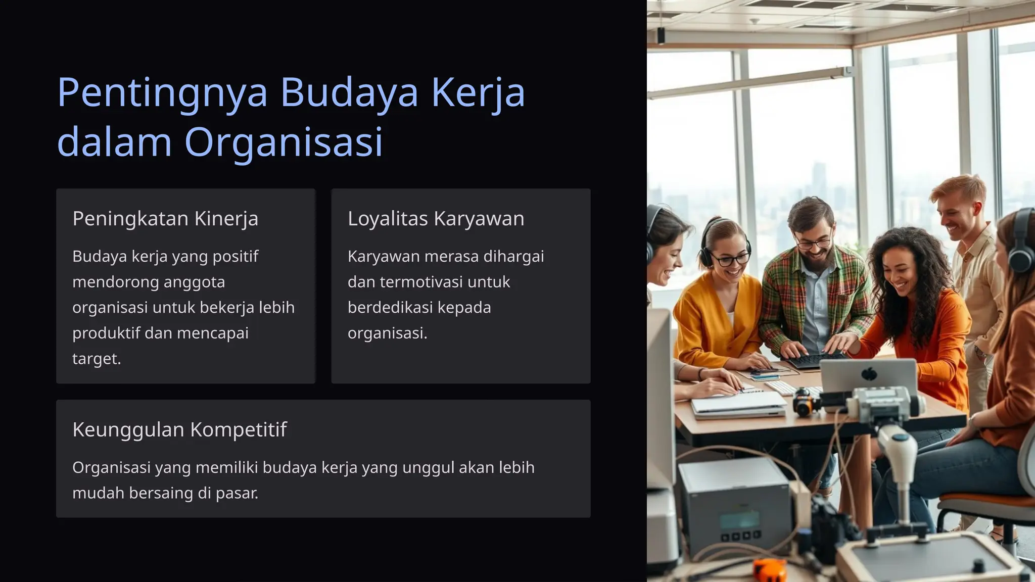 budaya kerja adalah budaya yang ada di dunia kerja | PPT
