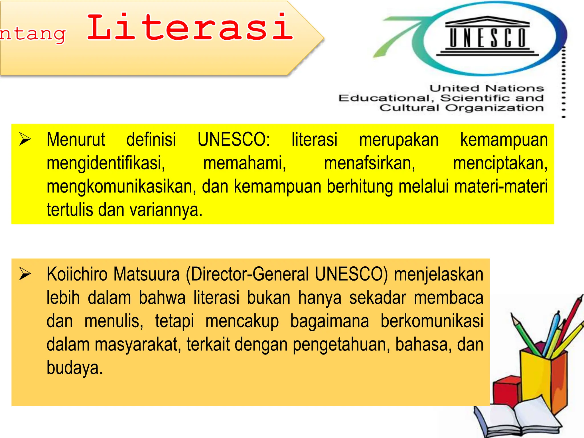Budaya-Literasi disekolah untuk meningkatkan budaya membaca | PPT