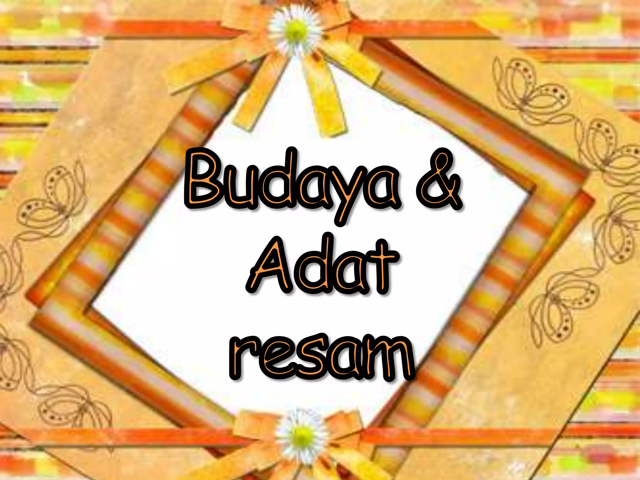 Budaya & adat resam Kaum India | PPTX