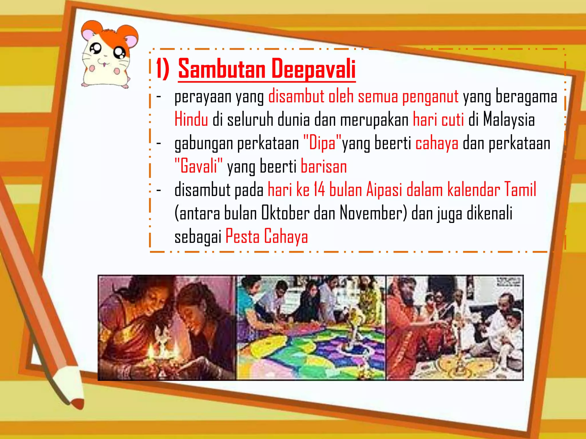 Budaya & adat resam Kaum India | PPTX