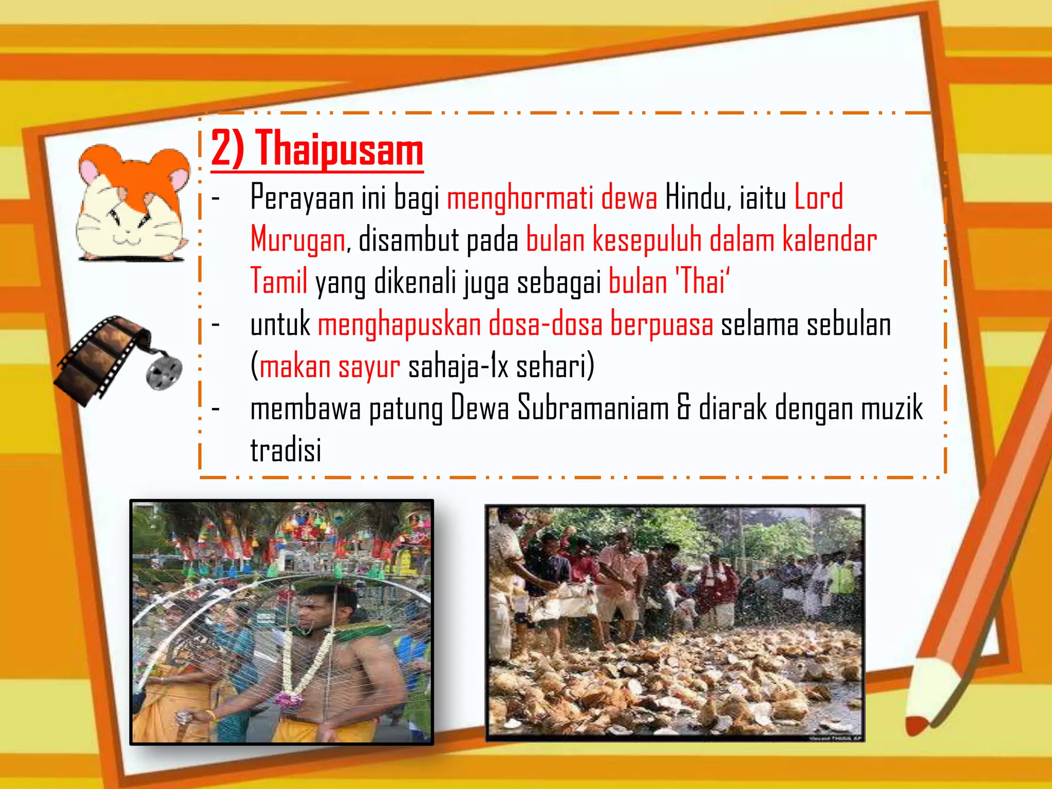 Budaya & adat resam Kaum India | PPTX