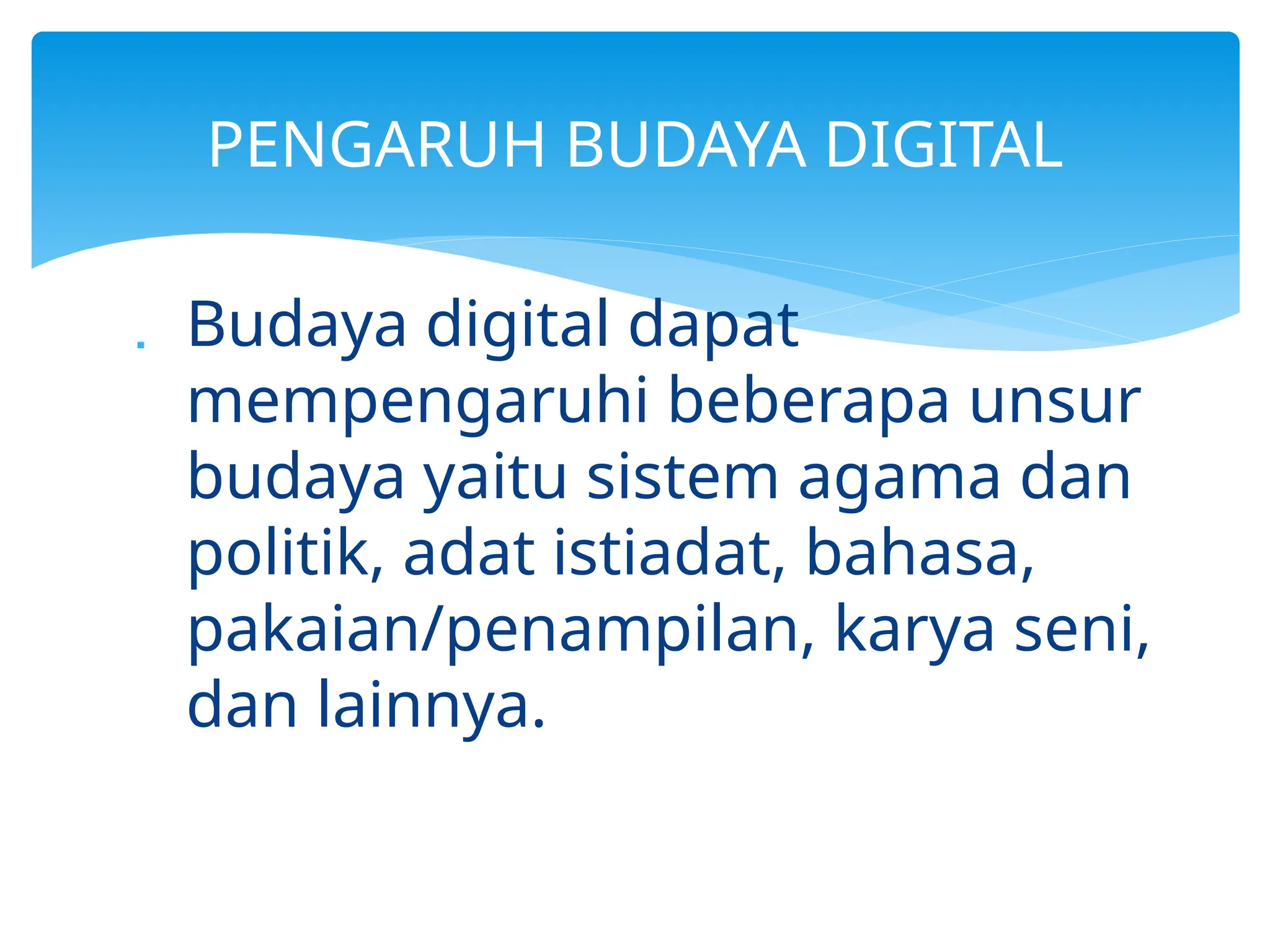 Budaya digital atau digital culture meru | PPTX
