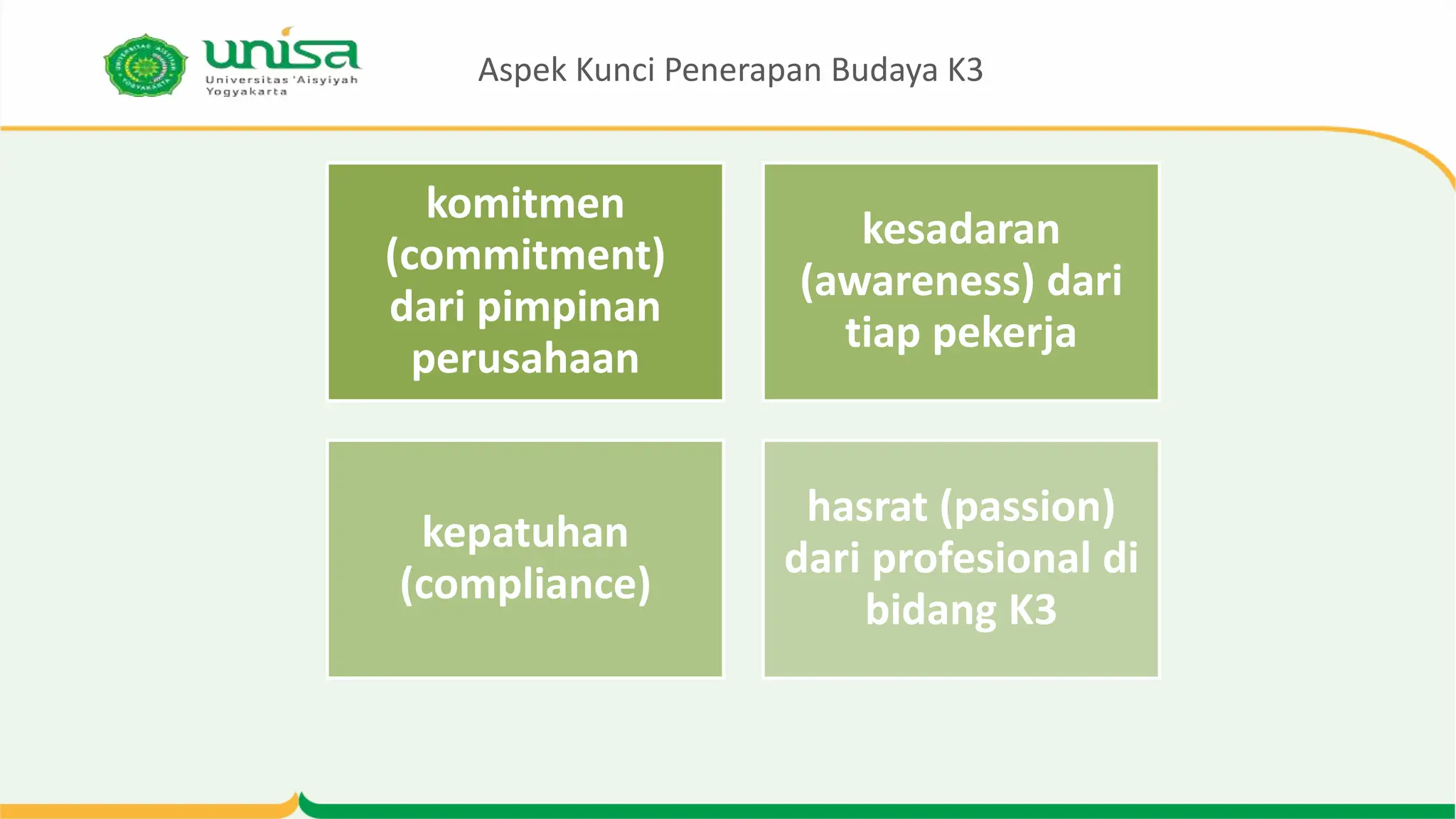 Modul Belajar Budaya K3 dan Undang-Undang K3 | PPTX