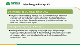 Modul Belajar Budaya K3 dan Undang-Undang K3 | PPTX