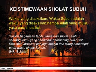 Budayakan sholat subuh di_masjid | PPS