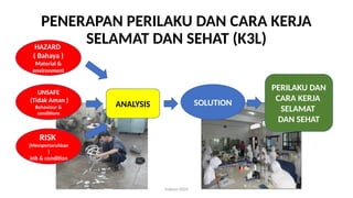 BUDAYA KERJA di IDUKA keselamatan dan kesehatan | PPTX