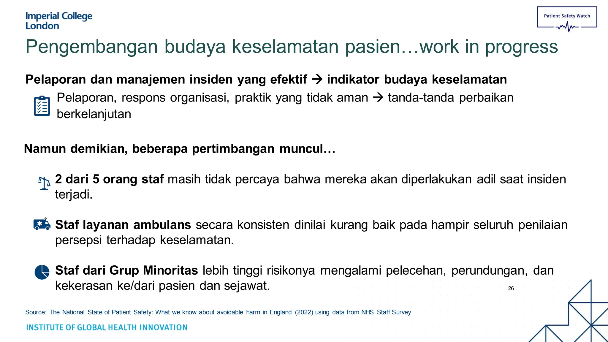 Budaya Keselamatan Pasien Pada Fasilitas Kesehatan | PDF