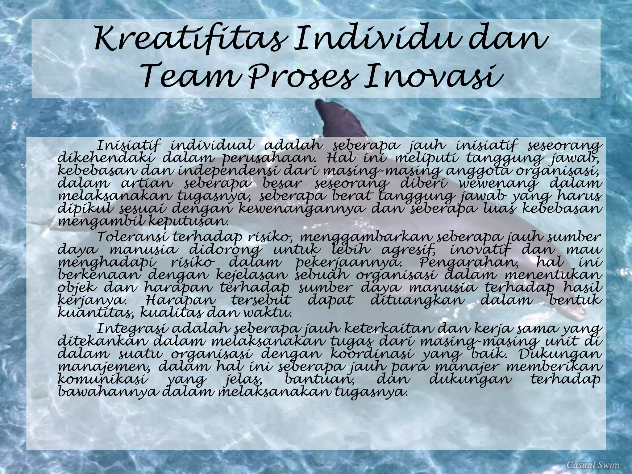 Budaya, Kreatifitas dan Inovasi | PPTX