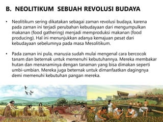 Budaya Neolithik | PPT