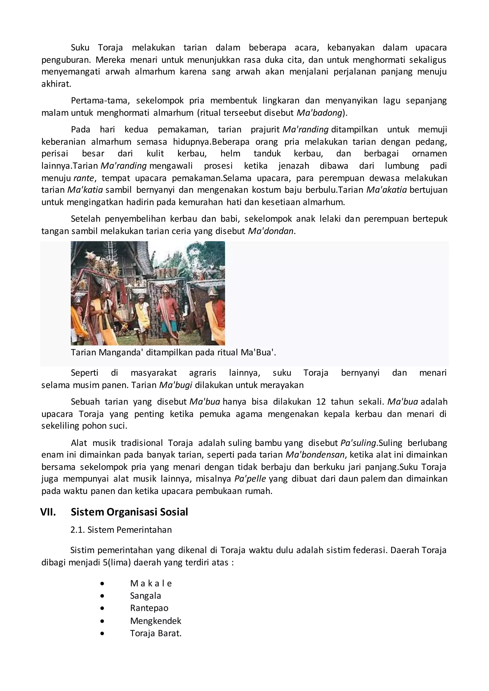 BUDAYA NUSANTARA 4 ETNIS KEBUDAYAAN BUGIS, MAKASSAR, MANDAR, DAN TORAJA | DOCX