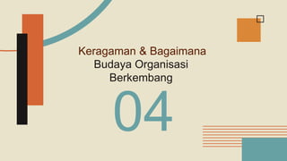 Budaya Organisasi | PPTX