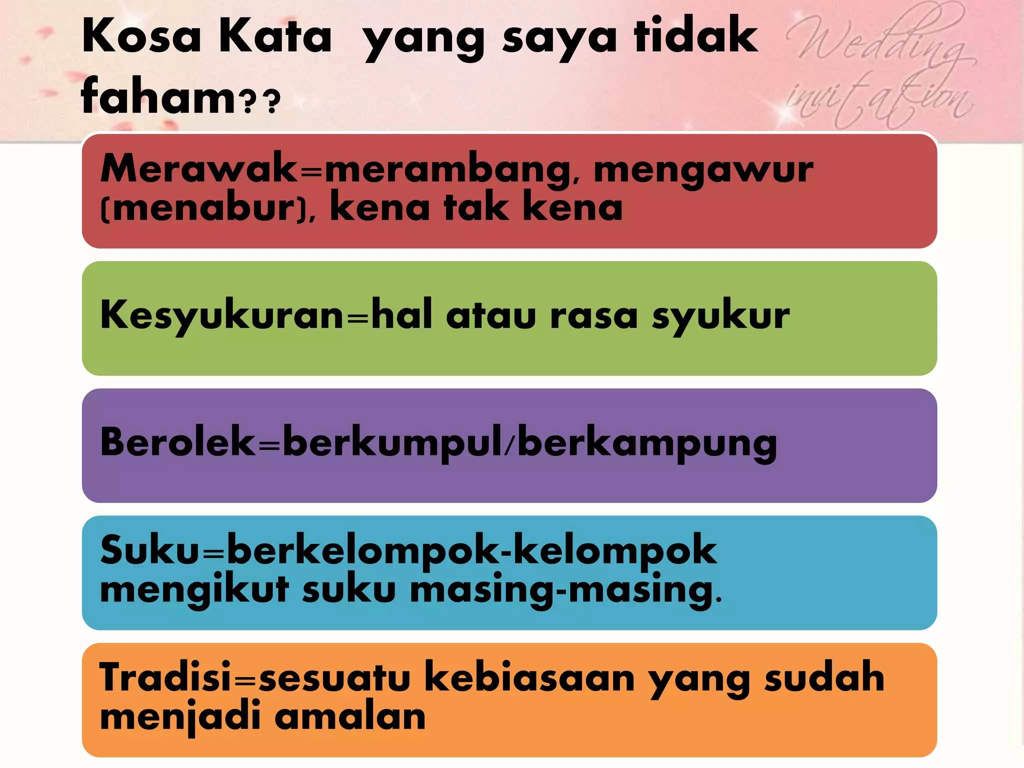 Budaya rewang | PPTX