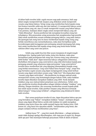 Budaya risywah di tengah kita | PDF