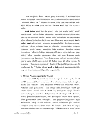 Budaya sekolah 3 | PDF