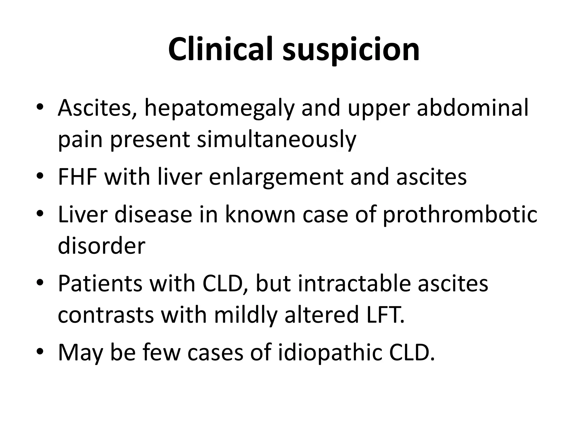Budd chiari syndrome | PPTX