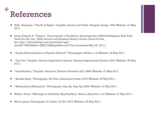 Researching Religions - Daoism, Hinduism, and Buddhism | PPT