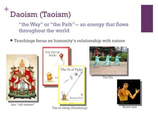 Researching Religions - Daoism, Hinduism, and Buddhism | PPT
