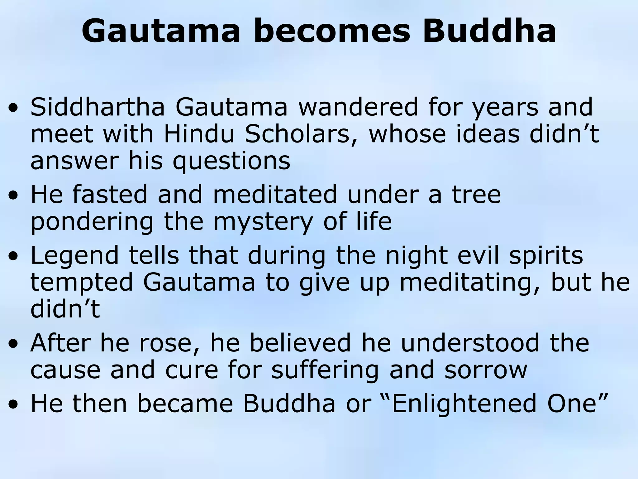 Buddhism.ppt | Buddhism | Religion & Spirituality