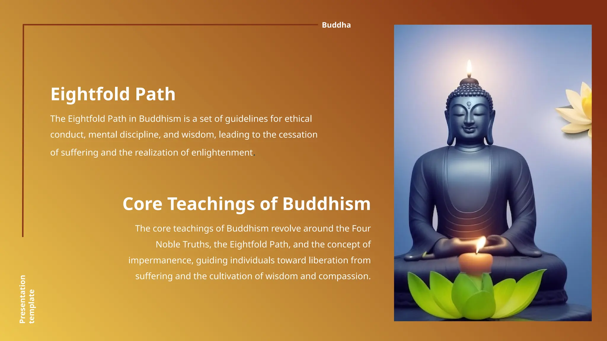 buddhism.pptx BUDDHA DHARMA PPT FOR STUDENTS | PPT