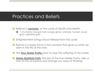 Buddhism and hindu ppt | PPT