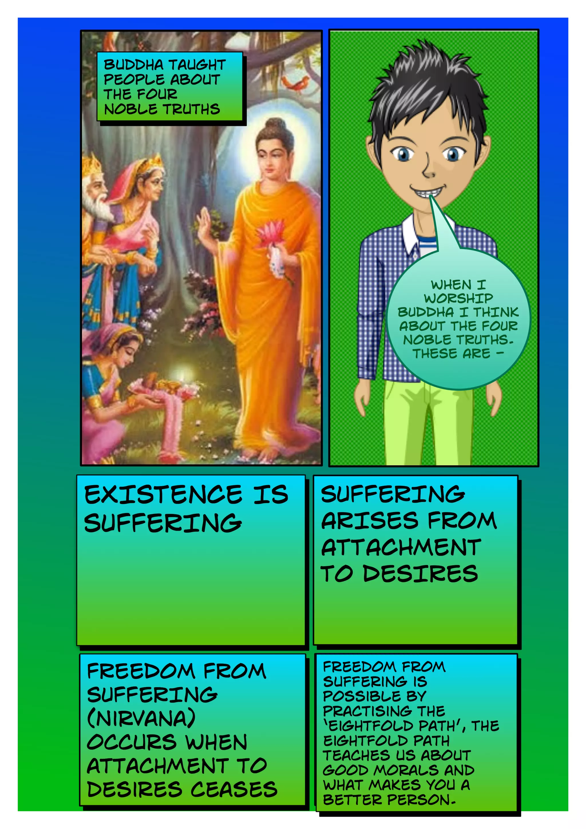 Buddhism comic | PDF | Comedy | Genres