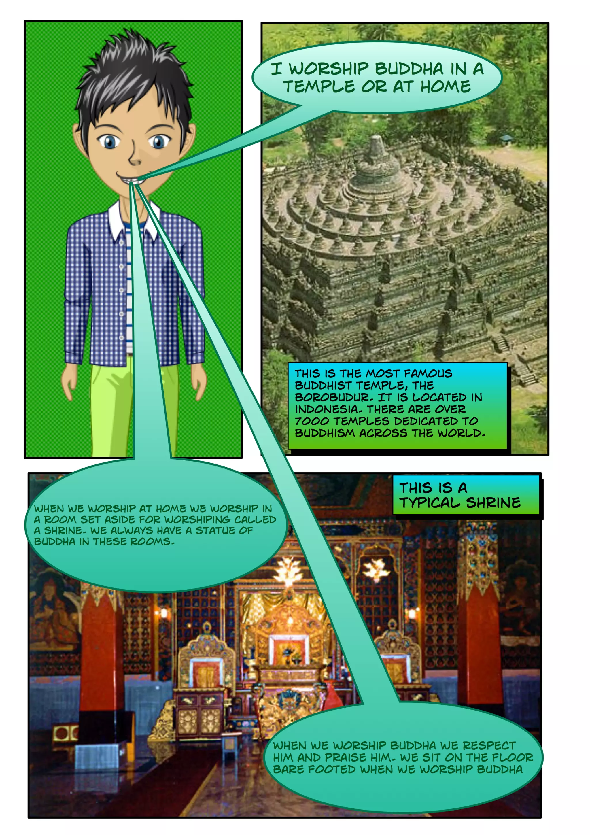 Buddhism comic | PDF | Comedy | Genres