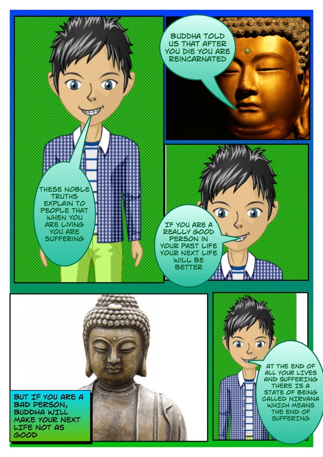 Buddhism comic | PDF