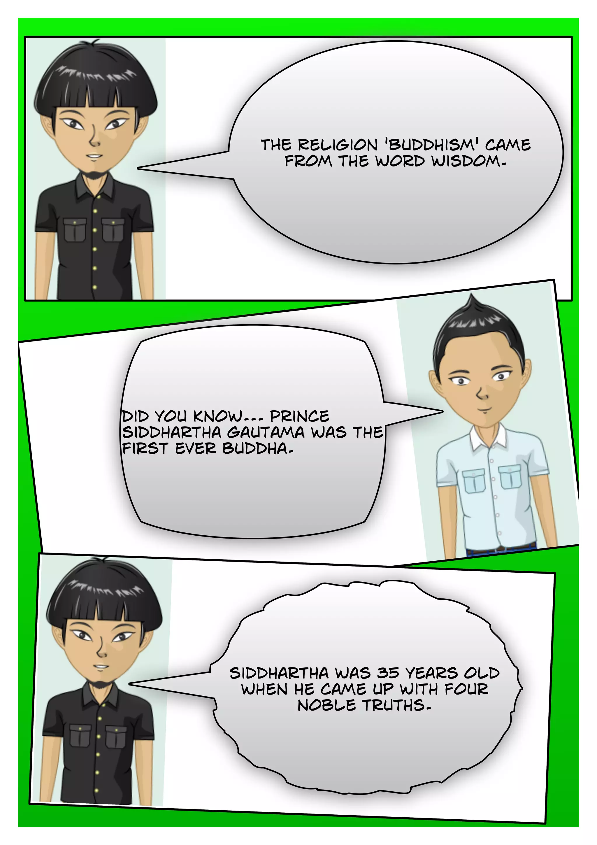 Buddhism comic | PDF