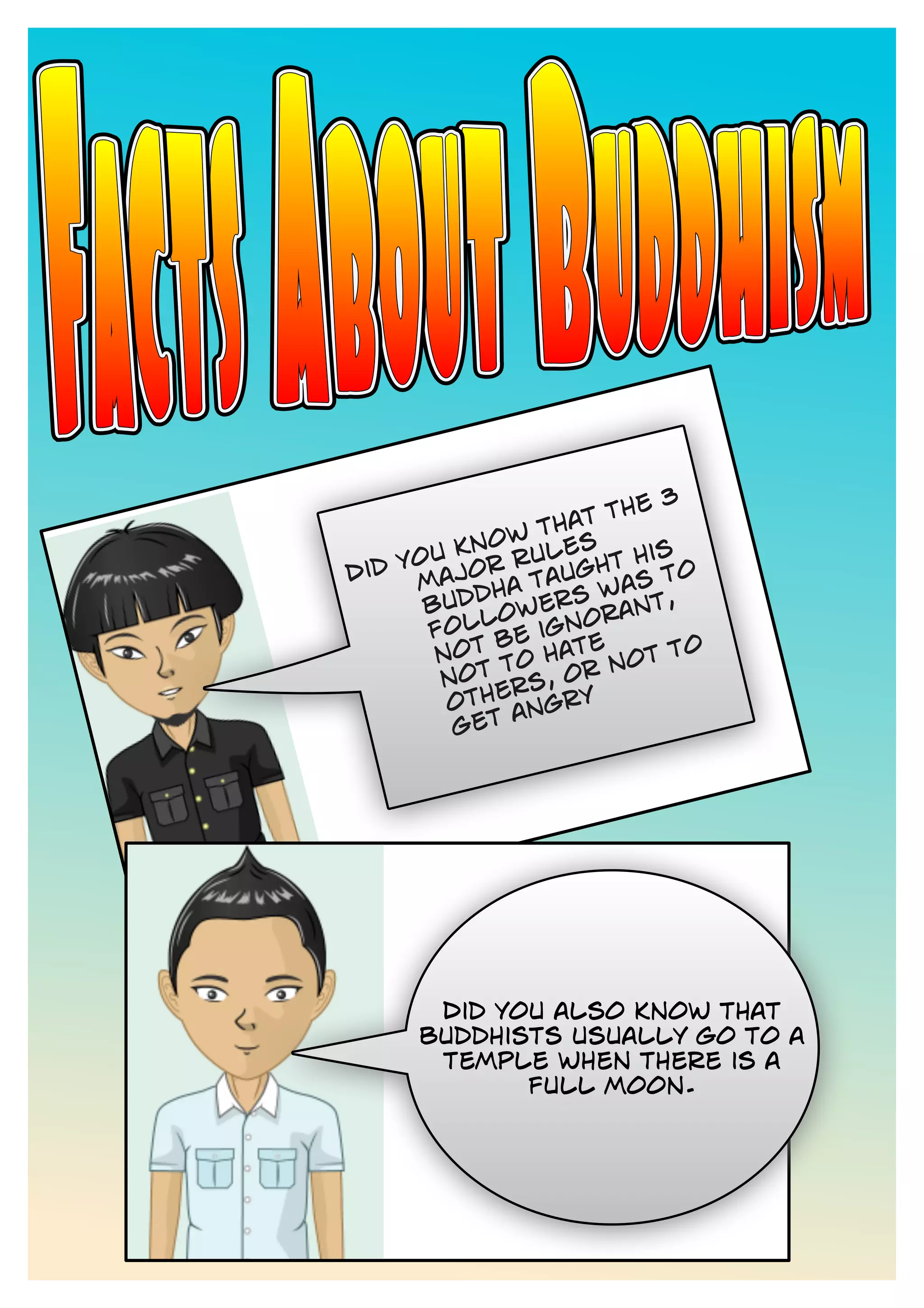 Buddhism comic | PDF