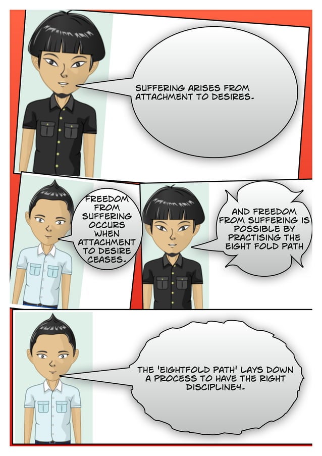 Buddhism comic | PDF