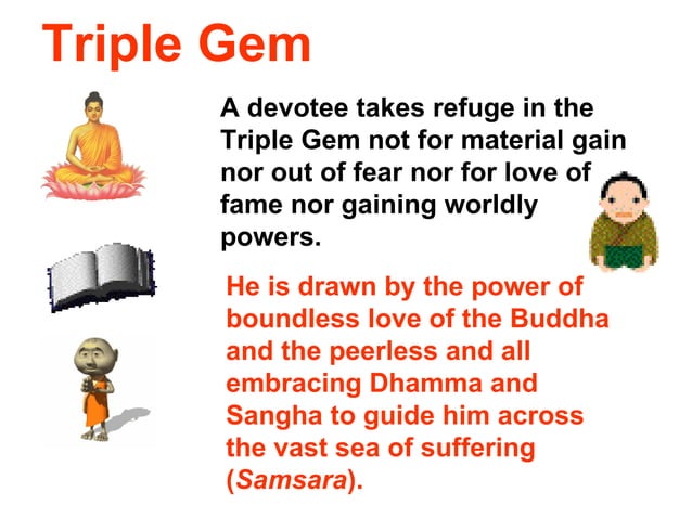 Buddhism for you lesson 04-the triple gem(part 1) | PPT