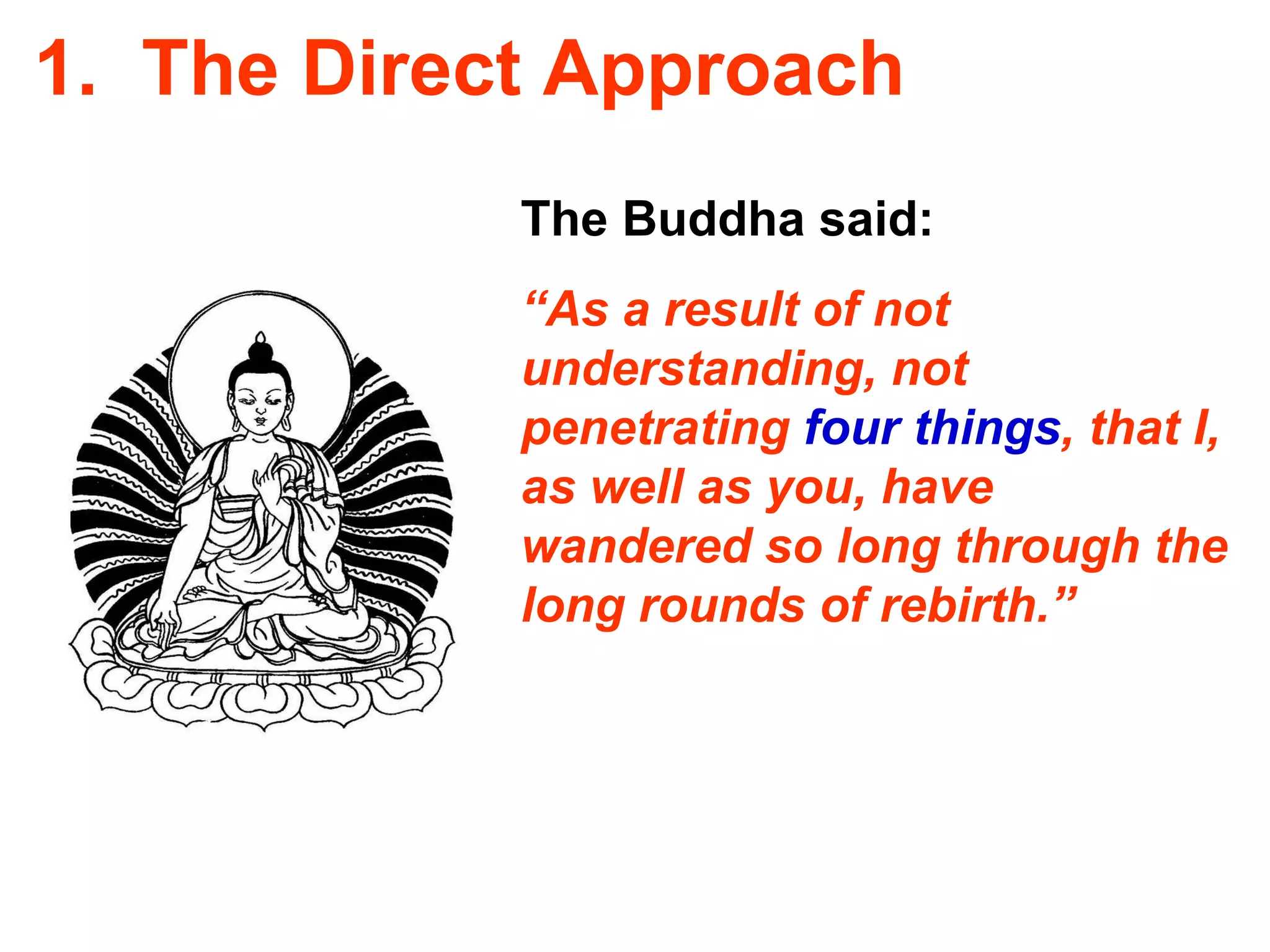 Buddhism for you lesson 06-the four noble truths | PPT