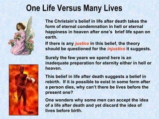Buddhism for you lesson 09-more lives than one | PPT