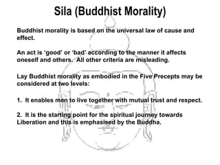 Buddhism for you lesson 11-sila&bhavana | PPT