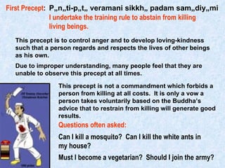 Buddhism for you lesson 11-sila&bhavana | PPT
