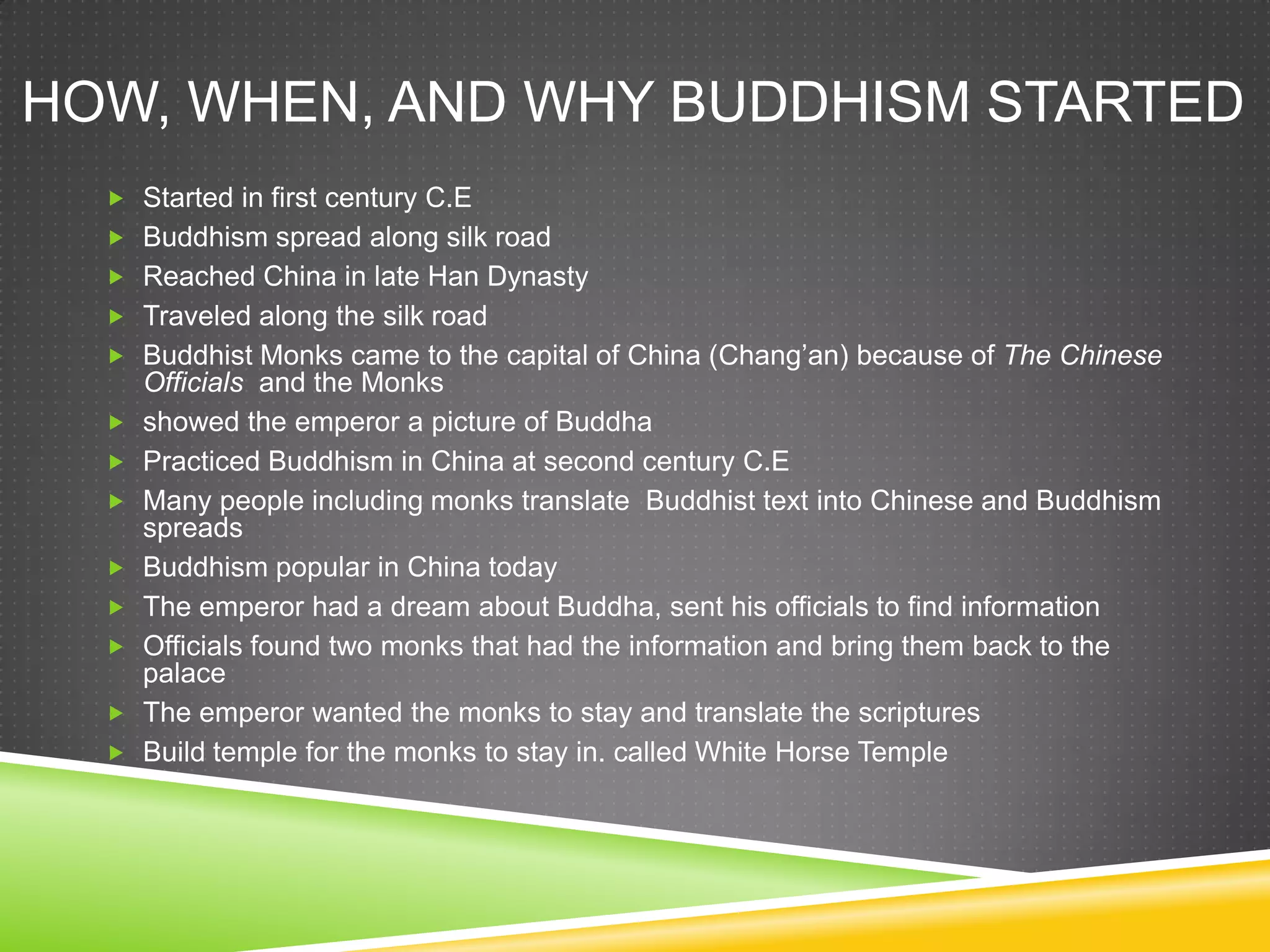 Buddhism in china | PPTX