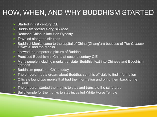 Buddhism in china | PPTX