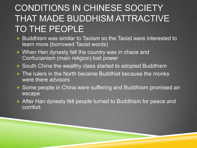 Buddhism in china | PPTX