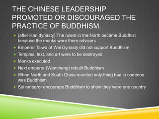 Buddhism in china | PPTX