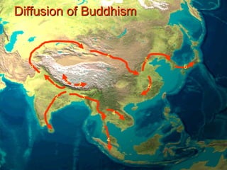 Diffusion Of Taoism Map