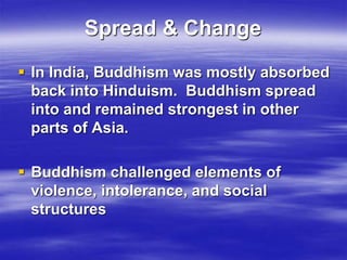 Buddhism lecture outline | PPT