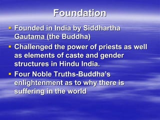 Buddhism lecture outline | PPT